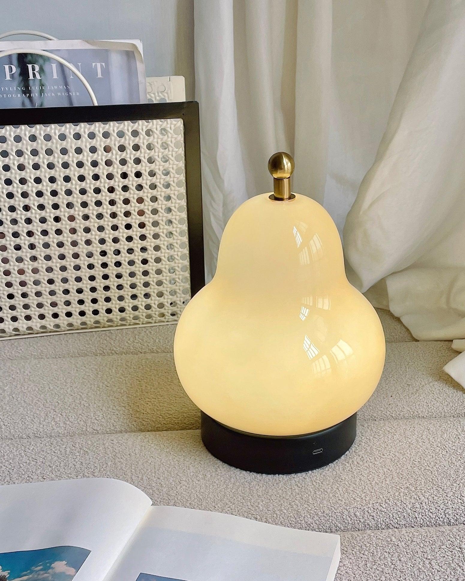 Pear Built-In Battery Table Lamp – CHAL